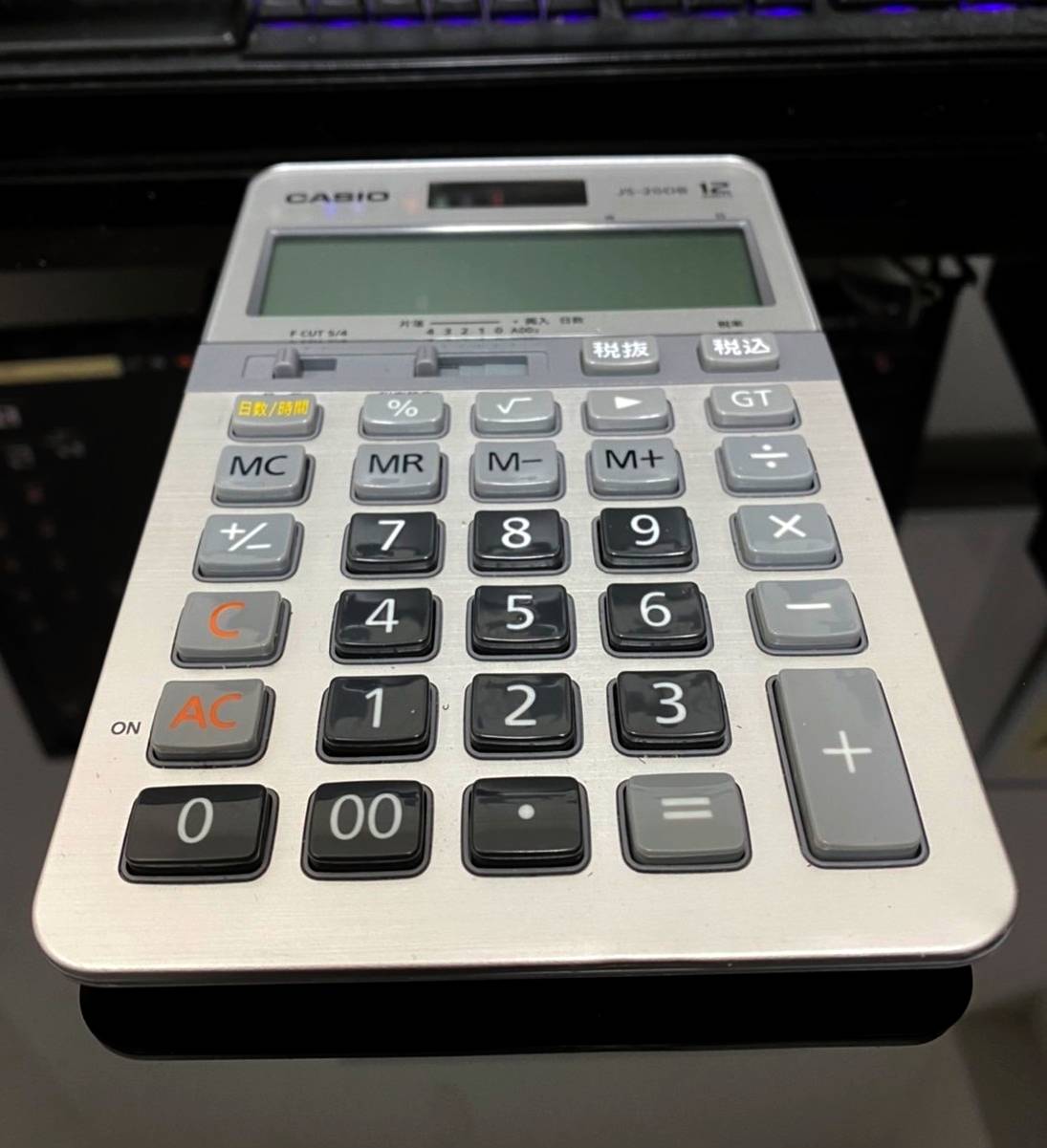 【購入レビュー】CASIOの電卓JS-20DB-N【簿記勉強アイテム】 - 嵐ねずみのブログ